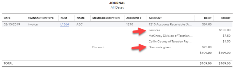 Discounts in QuickBooks Online Using Discount Setting - StacyK
